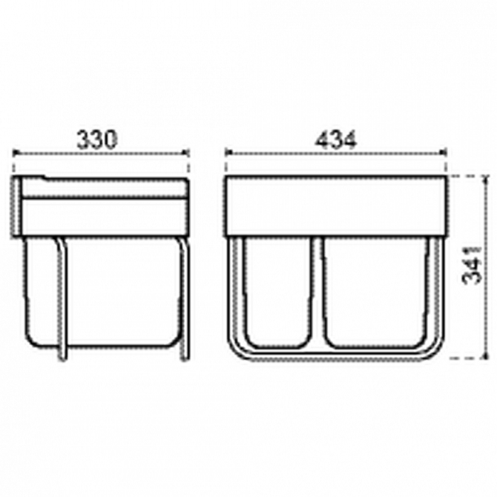 Hailo | Afvalemmer Tandem de Luxe | Donkergrijs (36644901) | Dekker ...