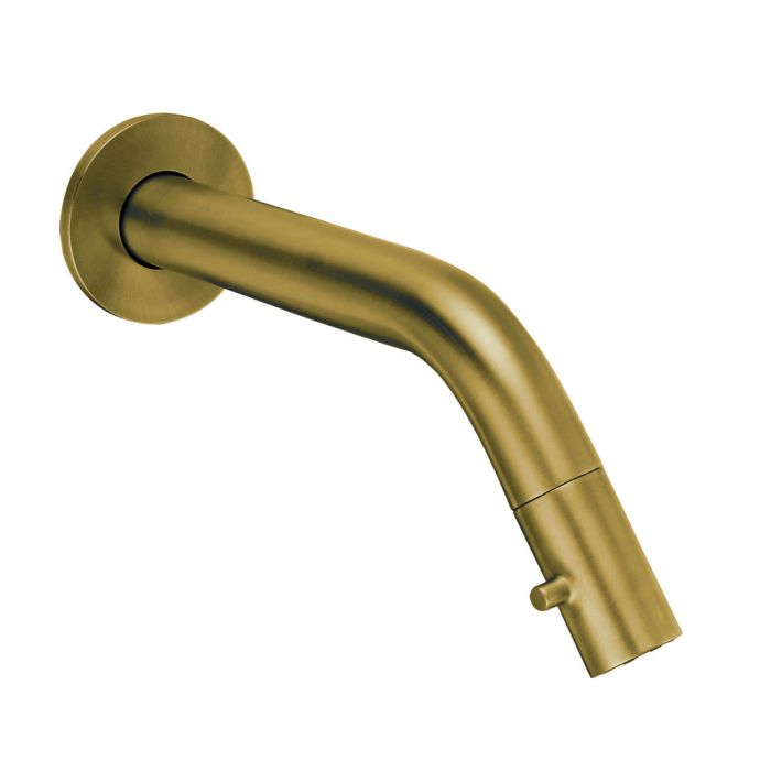 Qisani | Flow fonteinkraan inbouw Gold | Gold pvd | Dekker Zevenhuizen