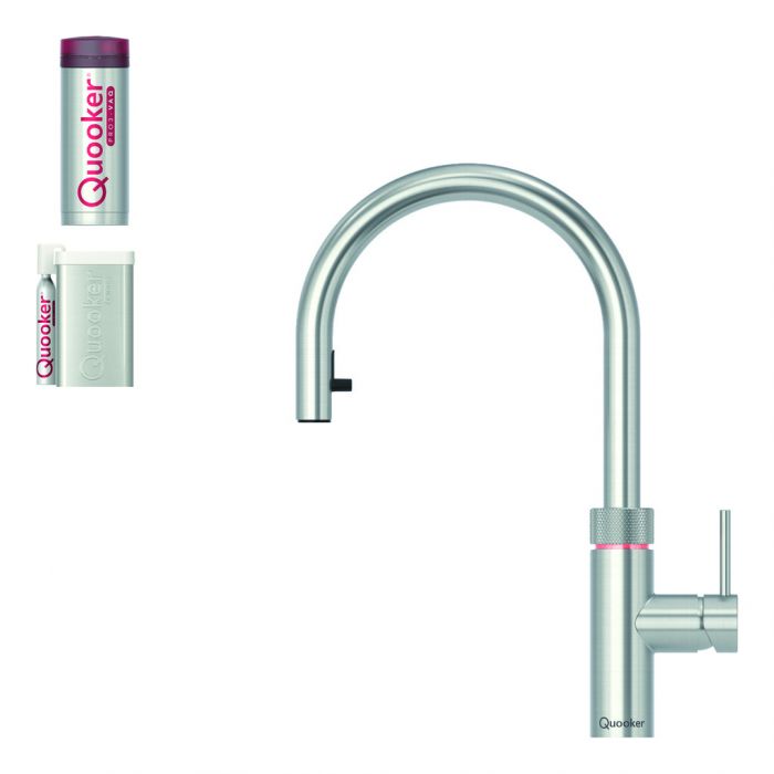 Quooker | Flex + Pro 3 + Cube | Rvs | Dekker Zevenhuizen